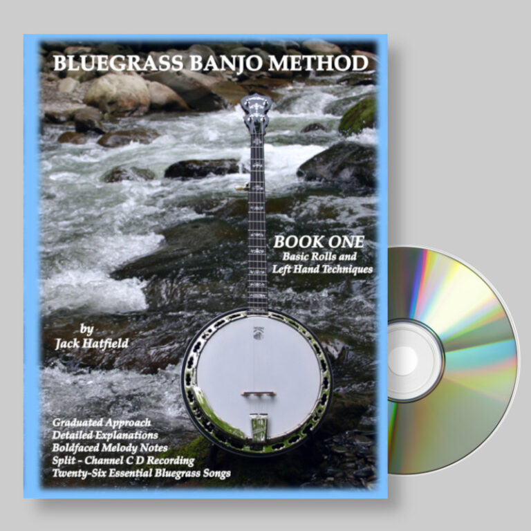 Bluegrass Banjo Method – Book One (with CD) – Hatfield Music Banjo Supplies